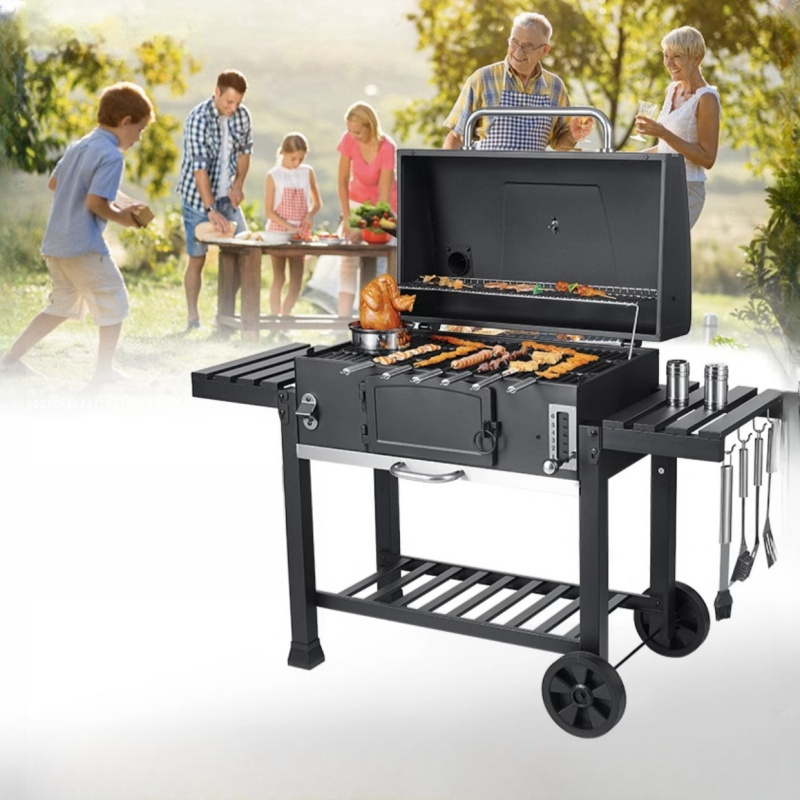 Car-mounted embedded outdoor barbecue grill – unifo