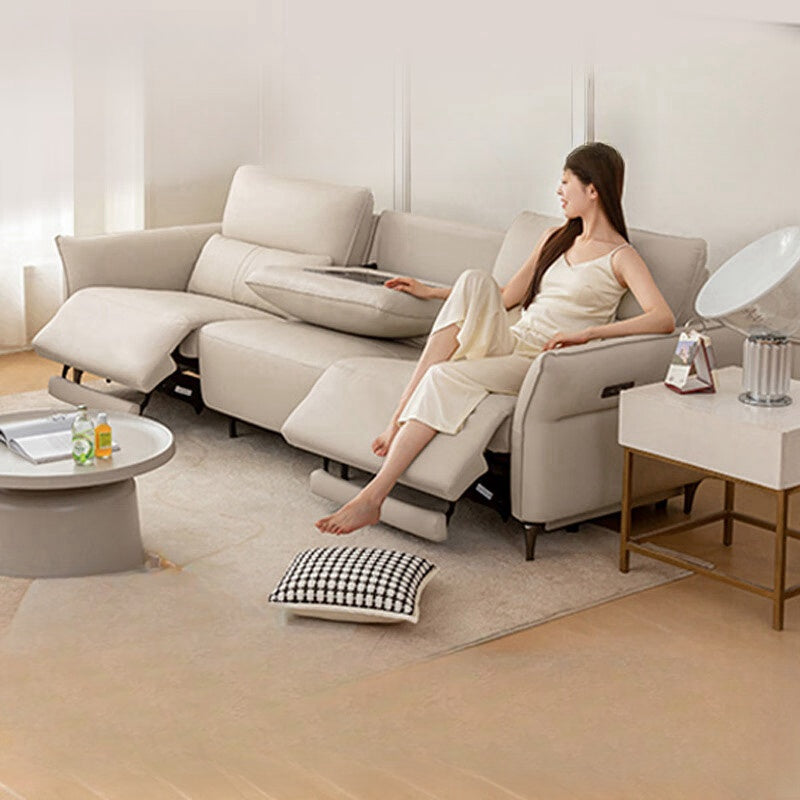 Classic large three-person double electric sofa – unifo