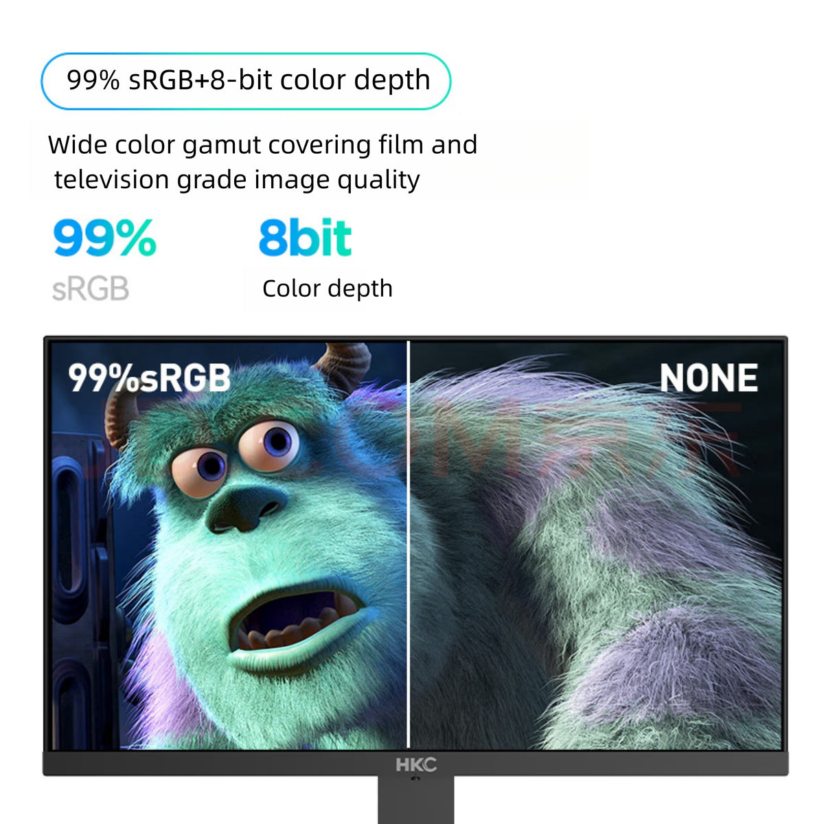 HKC 24.5 Inch 2K 100Hz IPS high-definition Monitor – unifo