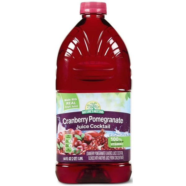 Nature's Nectar Cranberry Pomegranate Juice Cocktail 64 fl oz – unifo